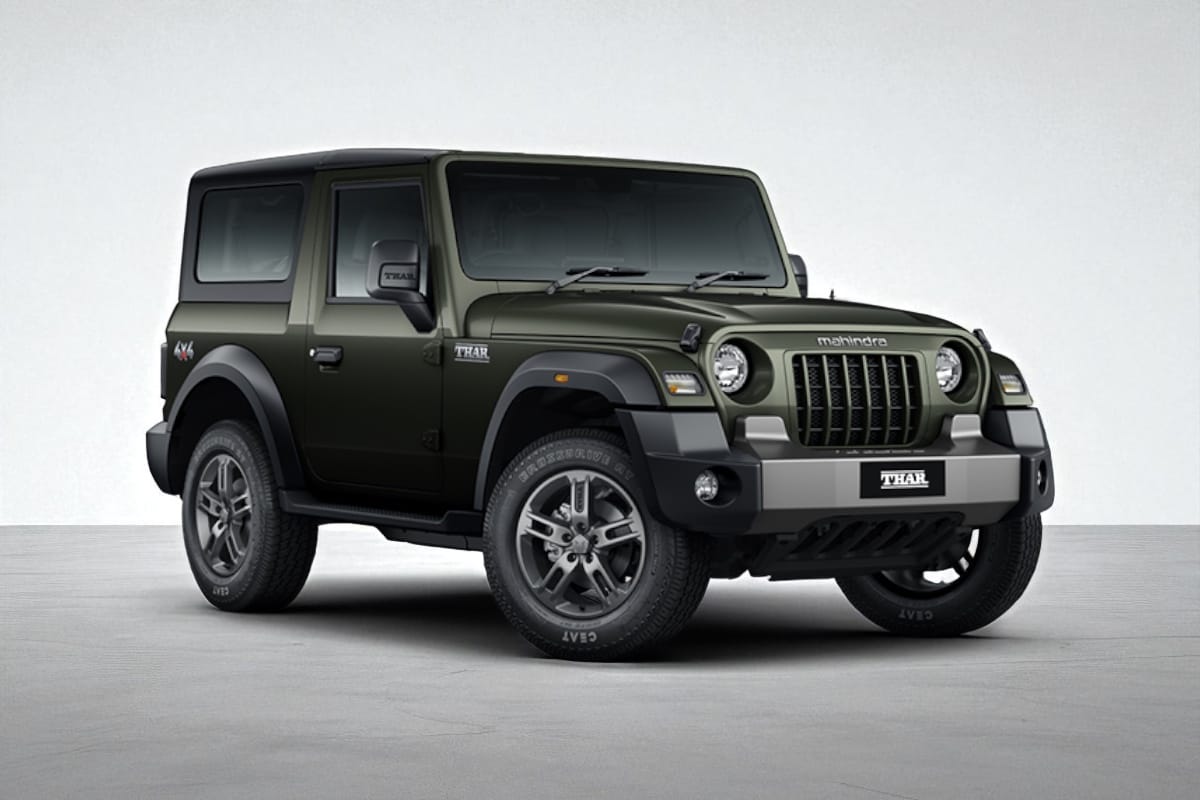 Mahindra Thar Deep Forest – Check Deep Forest Price & Images | Autocar ...